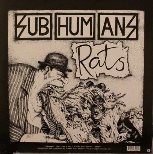 Subhumans – Time Flies + Rats – LP _ Neuf / New – Fuzzy Muzik